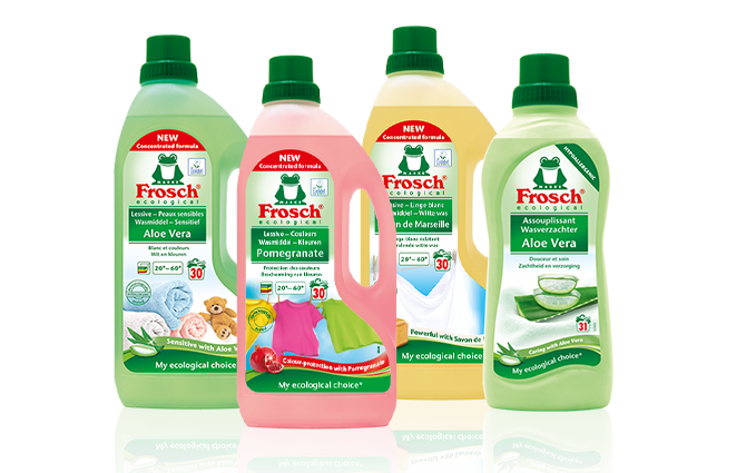 Frosch - the pioneer of ecological detergents and cleaners