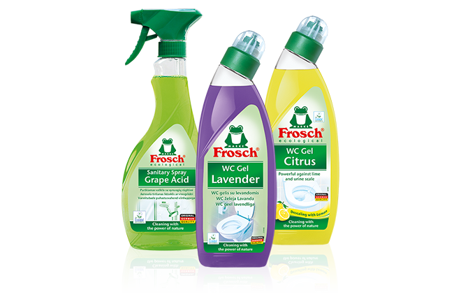 Frosch - the pioneer of ecological detergents and cleaners