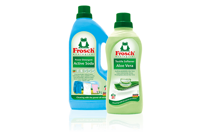Frosch - the pioneer of ecological detergents and cleaners