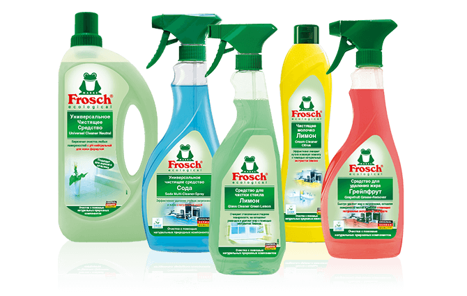Frosch - the pioneer of ecological detergents and cleaners